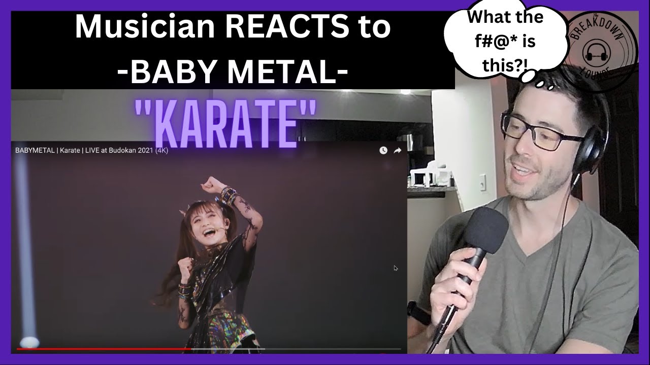 Musician REACTS to BABY METAL - "Karate" - YouTube
