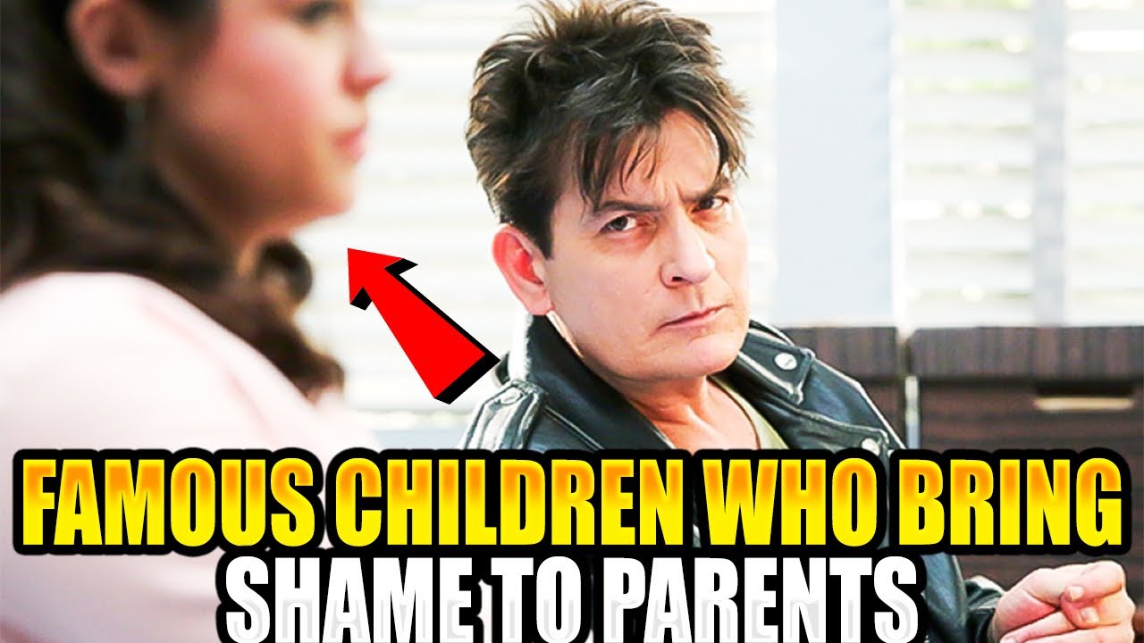 Famous Children Who Truly Bring Shame To Their Parents - YouTube