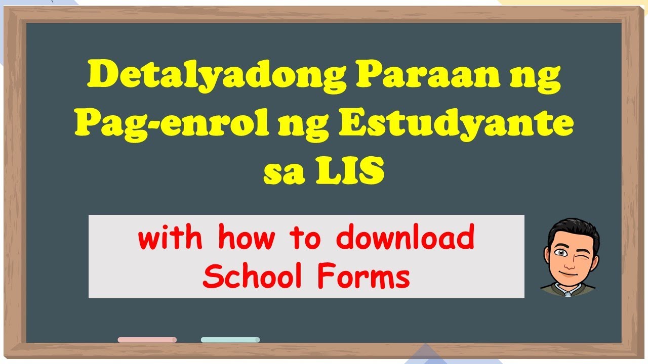 Learner Information System (LIS) Enrolment for the School Year 2021 ...