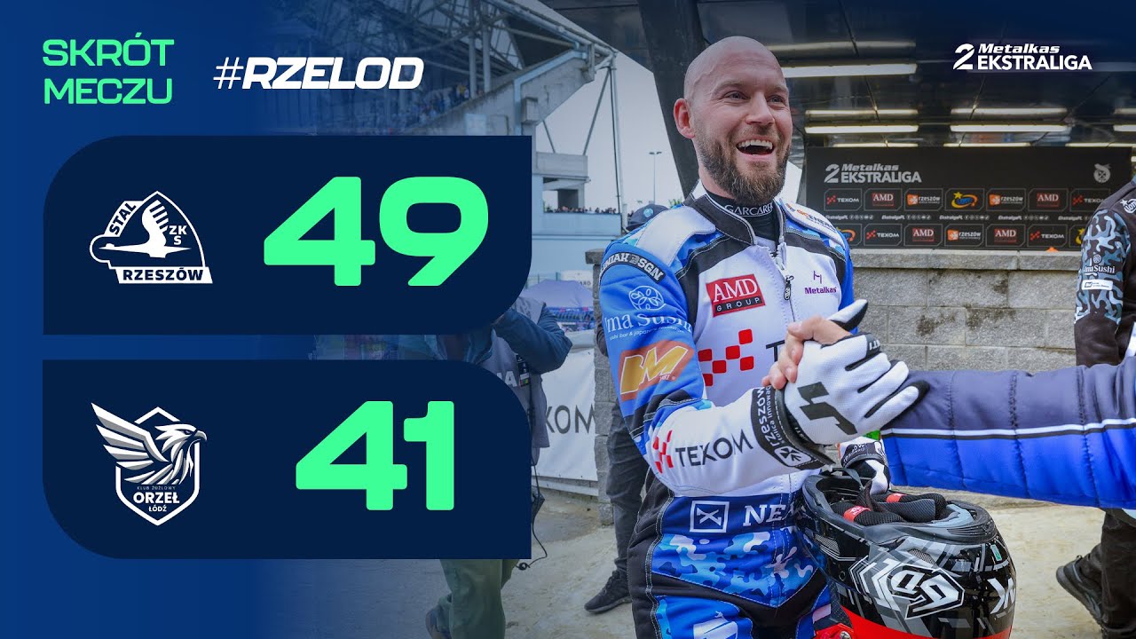 Speedway. Żużel. Mecz: Bezbłędny debiut Klindta. Waleczny Orły (skrót # ...
