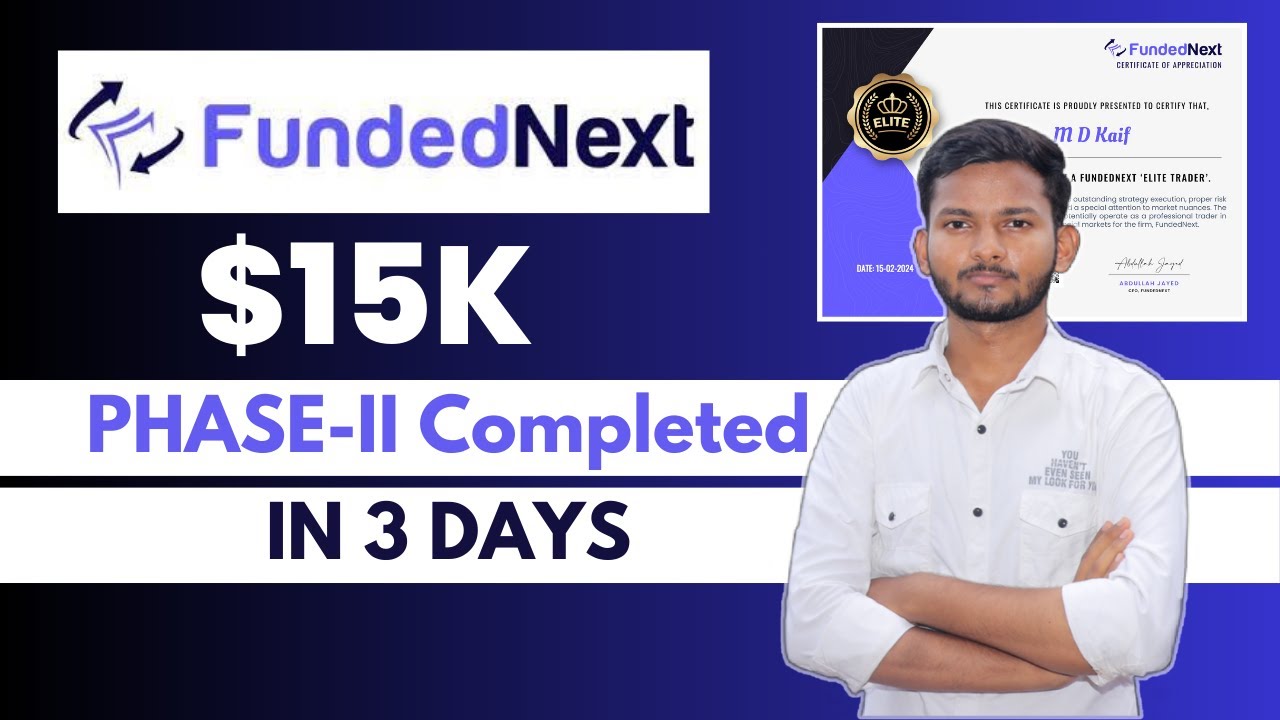 How I Completed PHASE 2 of $15k Challenge in 3 Days Fundednext - YouTube