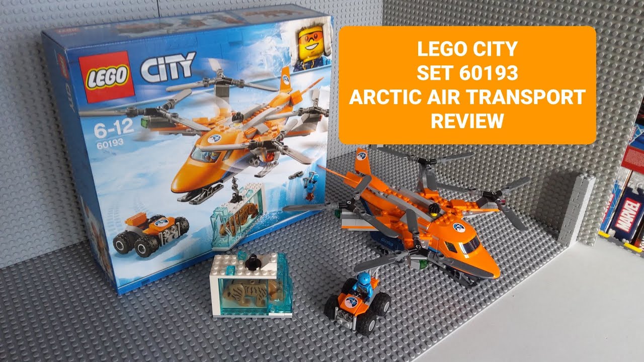 Lego City Set 60193 Arctic Air Transport Review - YouTube