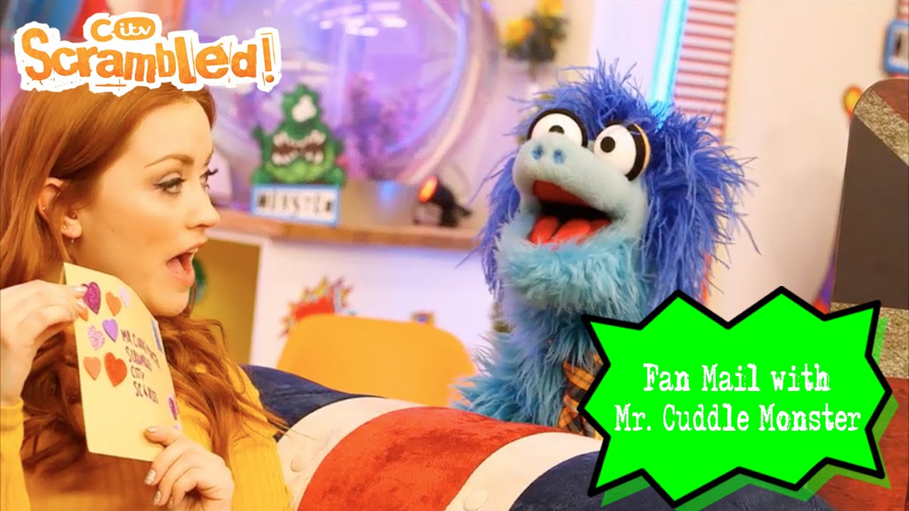 Fan Mail with Mr. Cuddle Monster | Scrambled! - YouTube