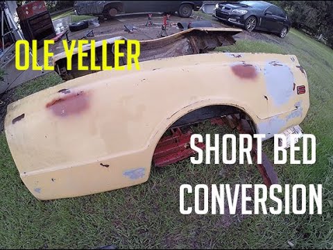 Chevy C10 Long Bed to Short Bed Conversion - Part 1 - YouTube