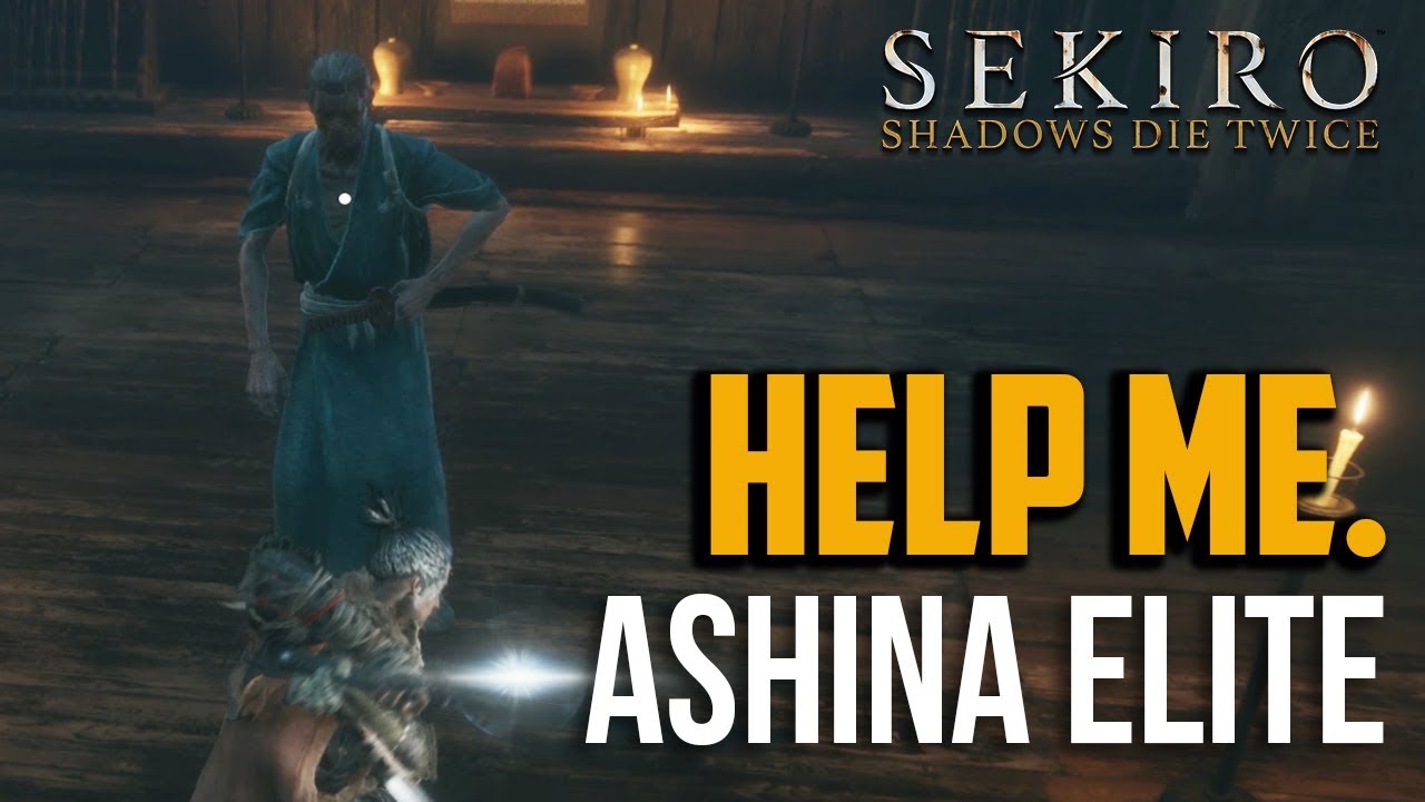 Sekiro : How to Beat Ashina Elite Jinsuke Saze Boss - YouTube