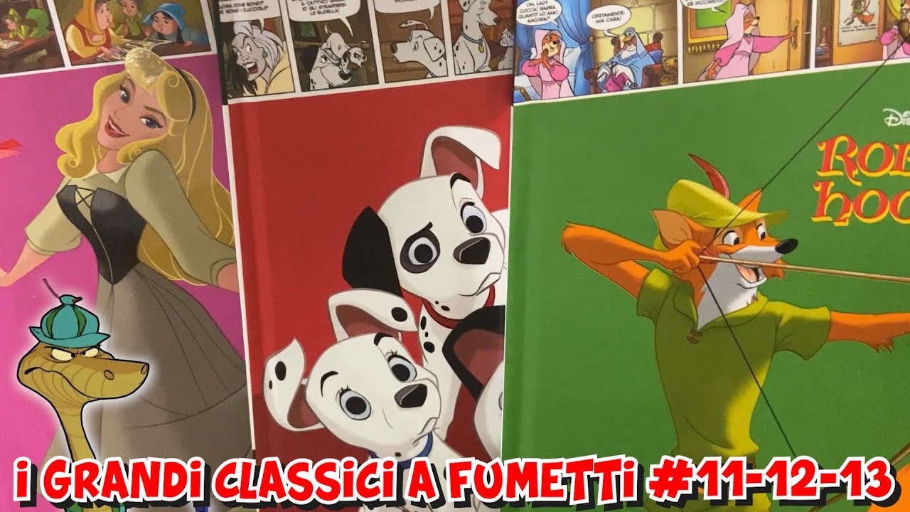 I GRANDI CLASSICI DISNEY a FUMETTI #11-12-13 - La BELLA ADDORMENTATA ...