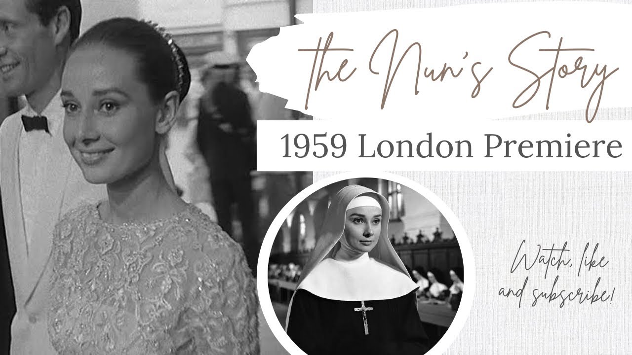 Audrey Hepburn & Mel Ferrer at London Premiere of The Nun’s Story (1959 ...