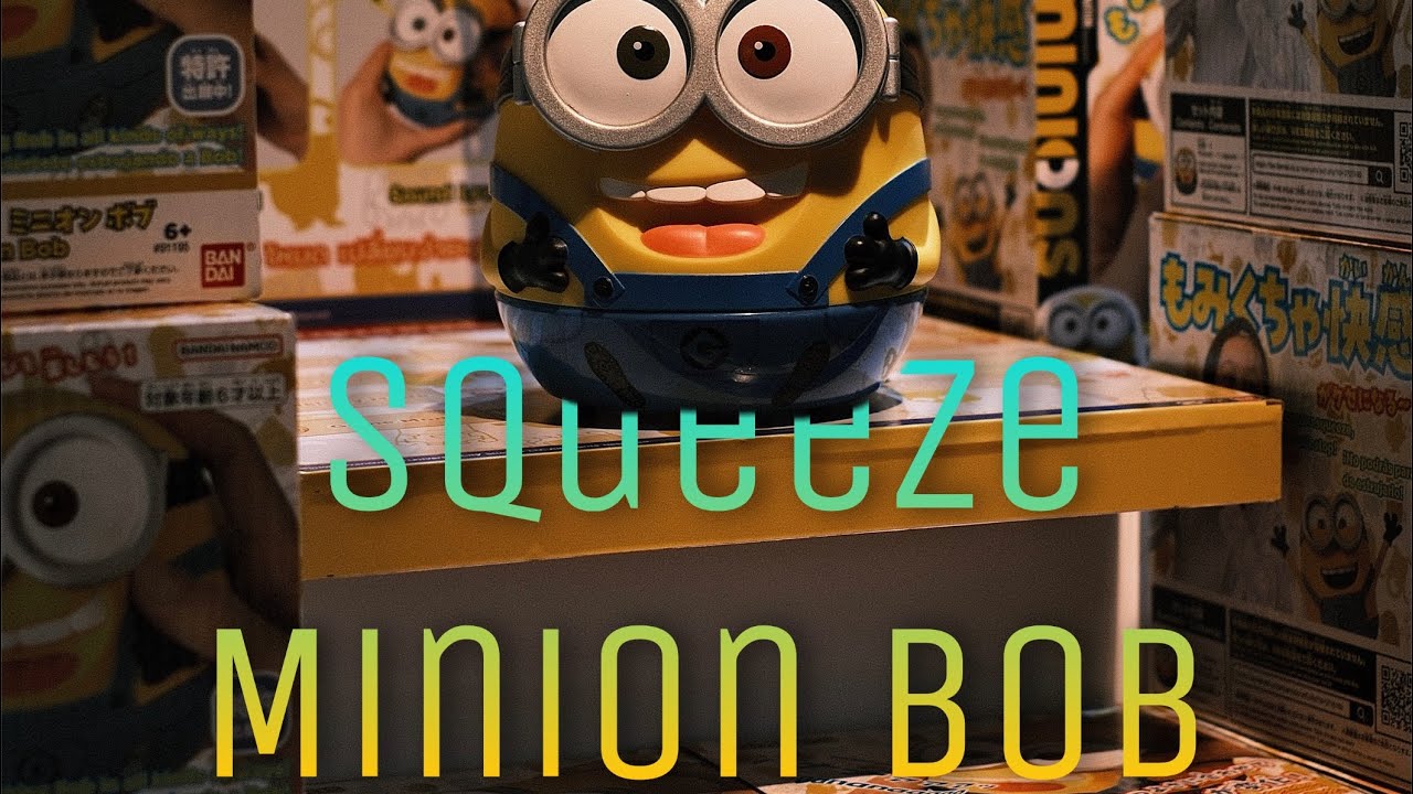 Squeeze Minion Bob เค้ามาจัดบูทอยู่ที่ Siam Center - YouTube