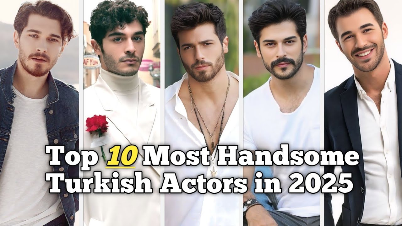 Top 10 Most Handsome Turkish Actors in 2025 | Only Top10 - YouTube