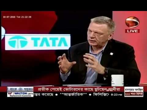 Erik Aas, CEO, Banglalink went LIVE on Channel 24 TV - YouTube