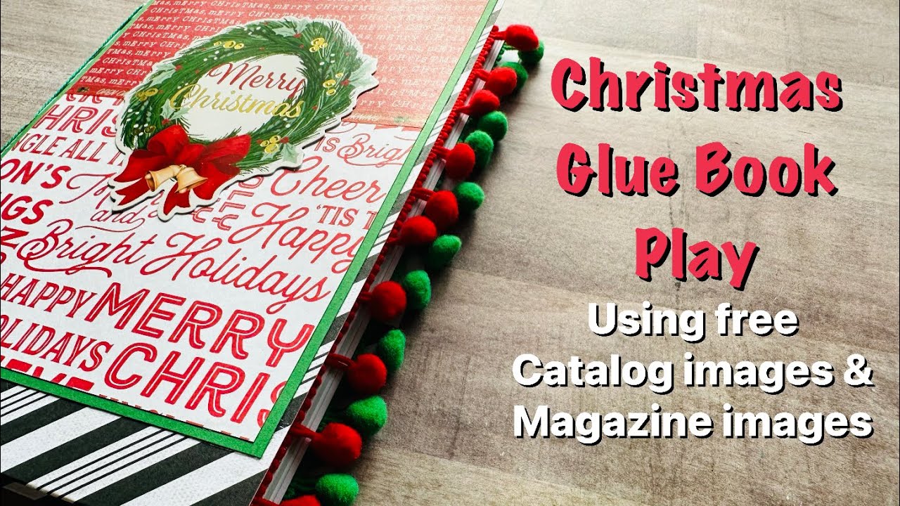 Christmas Glue Book Play🎄🎅🏼 ️And the winners are…🎉#gluebook - YouTube