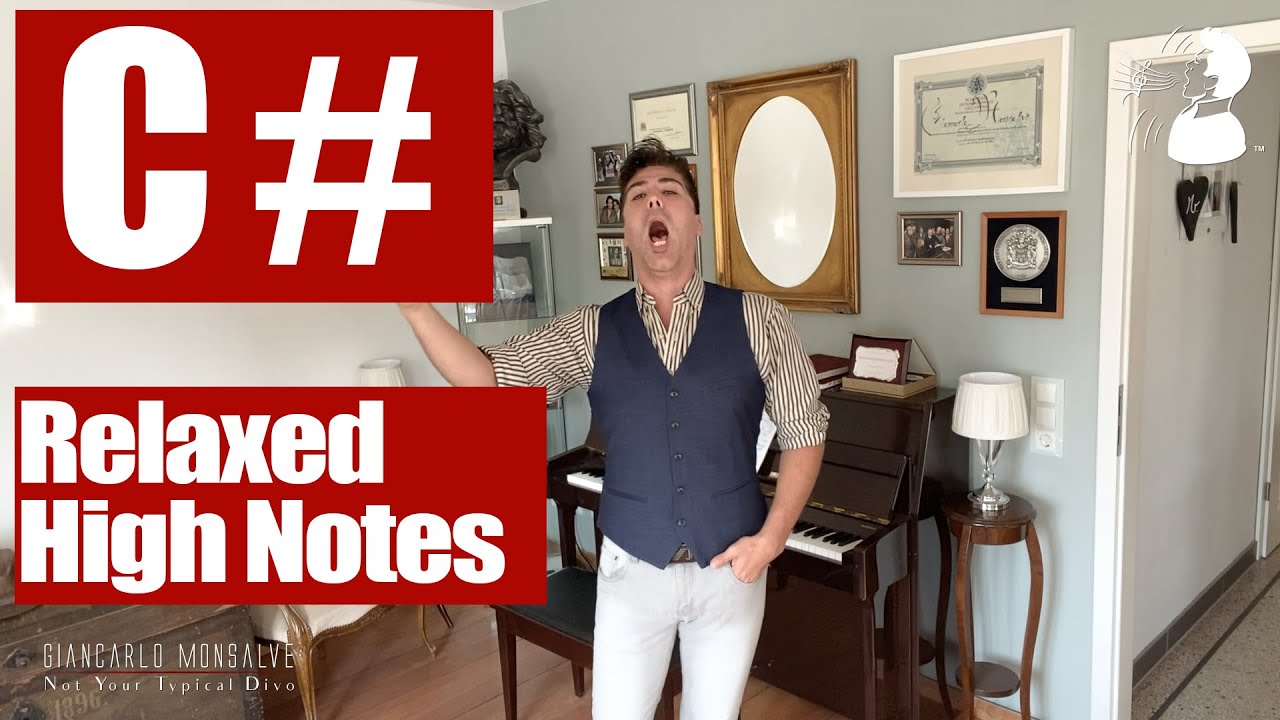 C# How to produce relaxed and Powerfull High Notes - YouTube