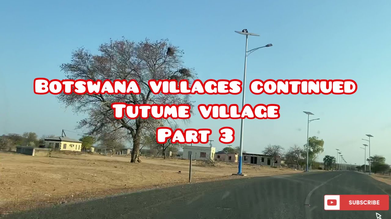 Botswana villages#Botswana#Tutume#africa - YouTube