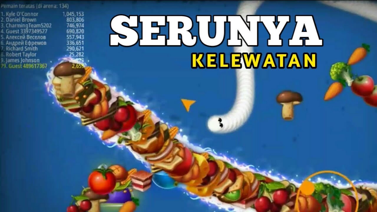 Game Ulat atau cacing yg sedang viral. BARU INSTAL LASUNG NGECIS ...