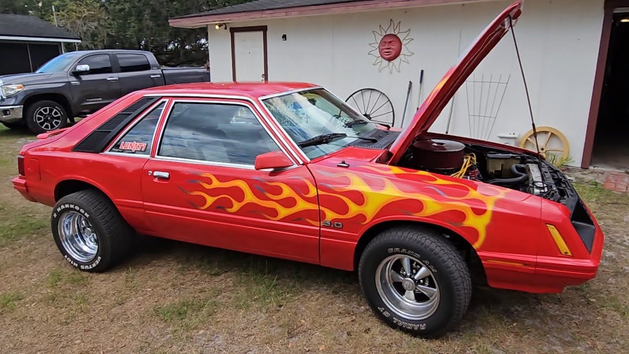 HOW 80'S IS YOUR FOXBODY - 79 MERCURY CAPRI ON CRAGAR'S - YouTube