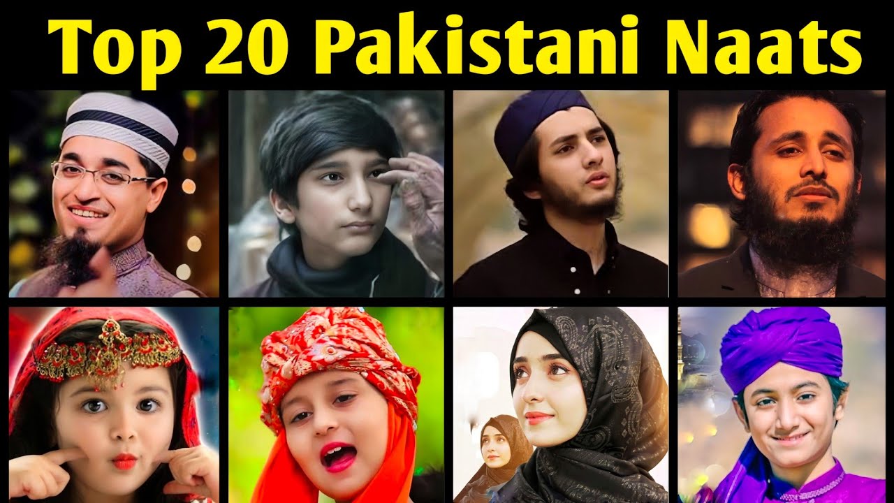Top 20 Popular Pakistani Naats || (Official Battle Video) - YouTube