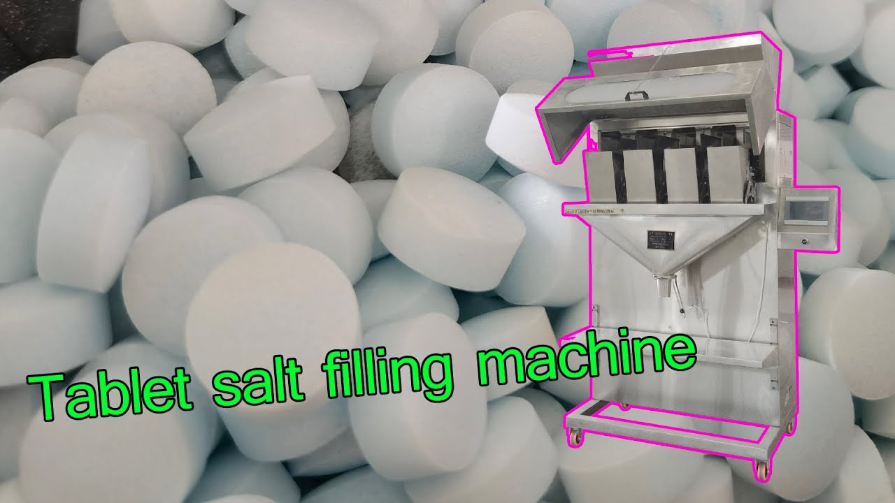 Tablet salt weighing machine, 10kg vertical filling salt sugar seed ...