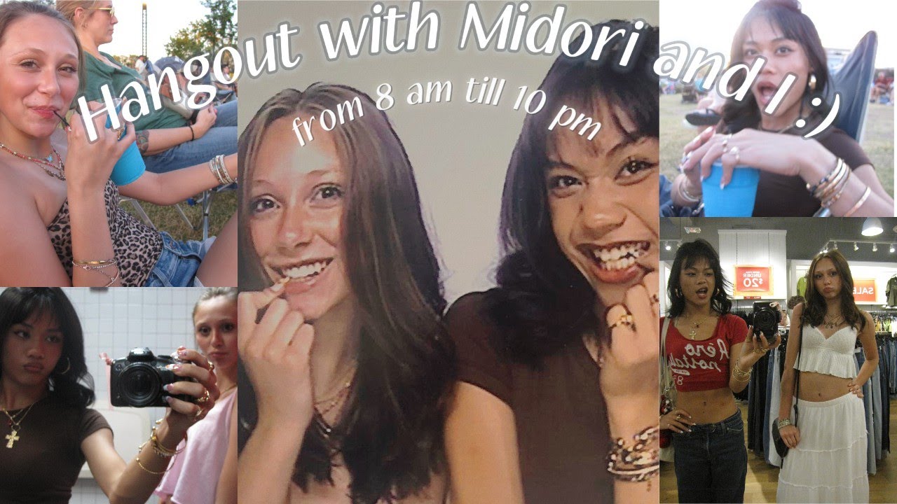 Hangout with Midori and I from 8am to 10pm :P (vlog) - YouTube