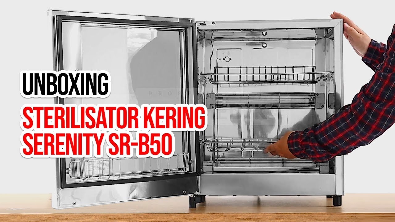 Sterilisator Kering Serenity SR-B50 - YouTube
