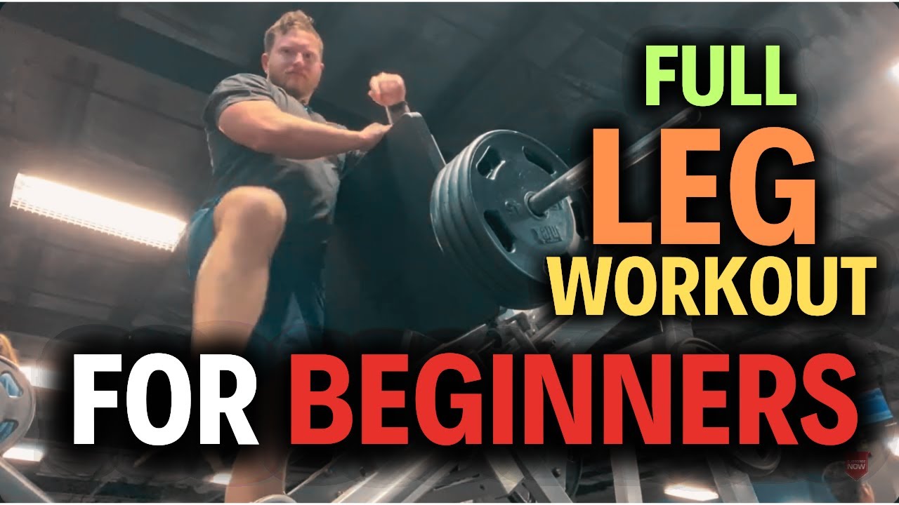 Full Leg Workout for Beginners | Step-by-Step Guide to Stronger Legs ...