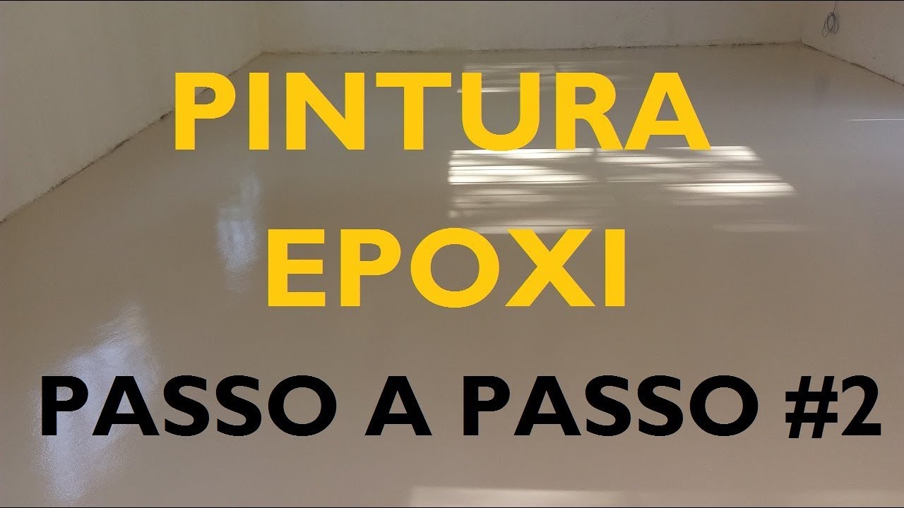 Pintura Epóxi NO PISO - PASSO A PASSO COMPLETO #2 - YouTube