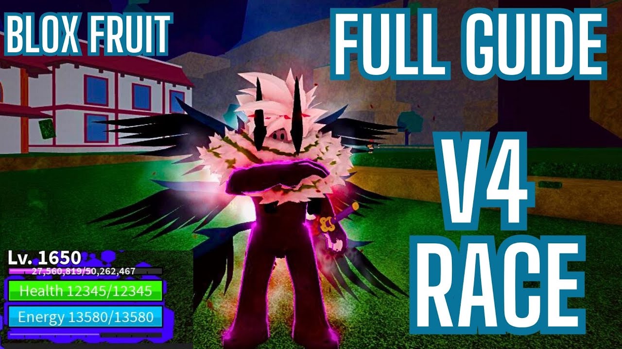 How To Get Race V4! FULL GUIDE! - YouTube