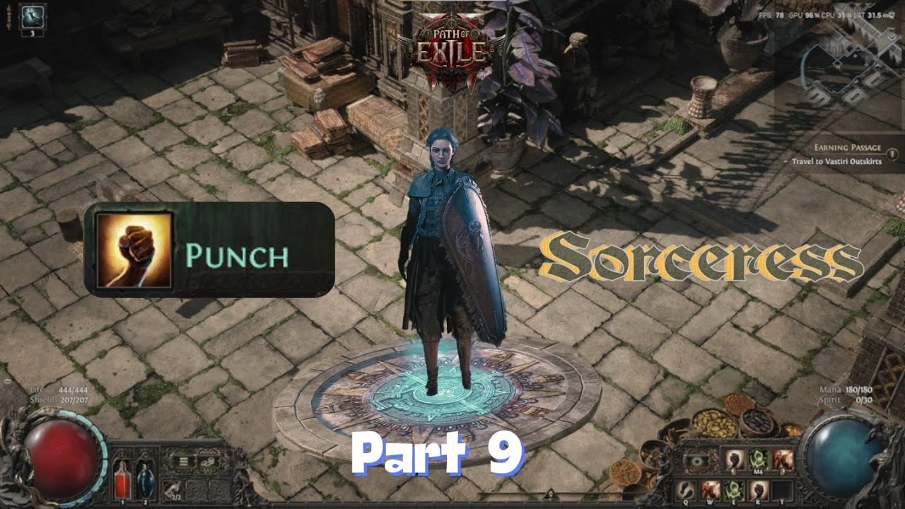 Punch Sorceress! Punch and the Wolf Path of Exile 2 (SSF) (9) - YouTube