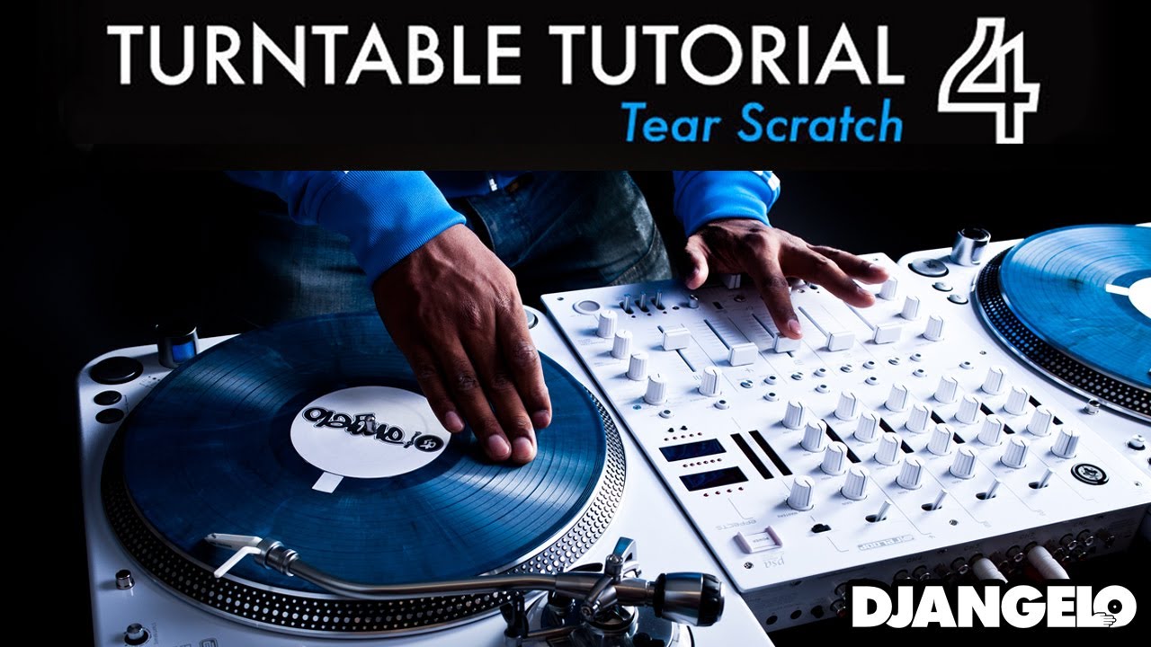 Turntable Tutorial 4 - TEAR (Faderless Scratch Technique) - YouTube