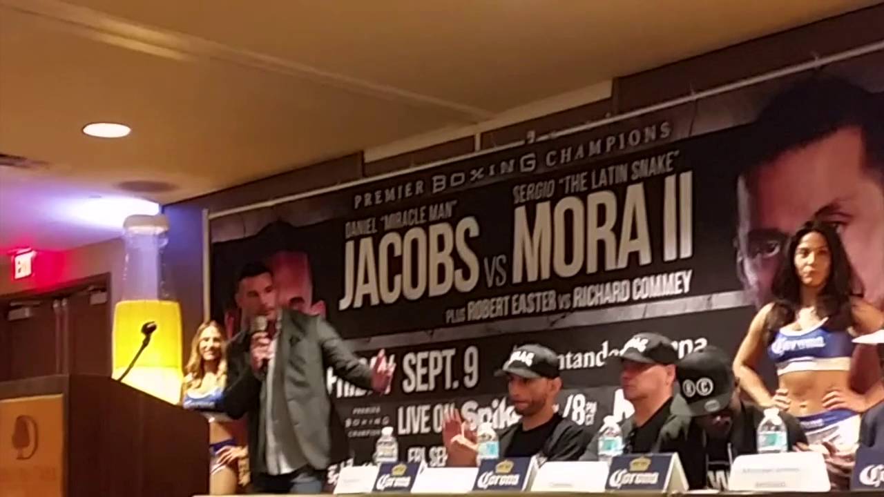 Video: Daniel Jacobs Vs. Sergio Mora Weigh-In - Latest Boxing News Today