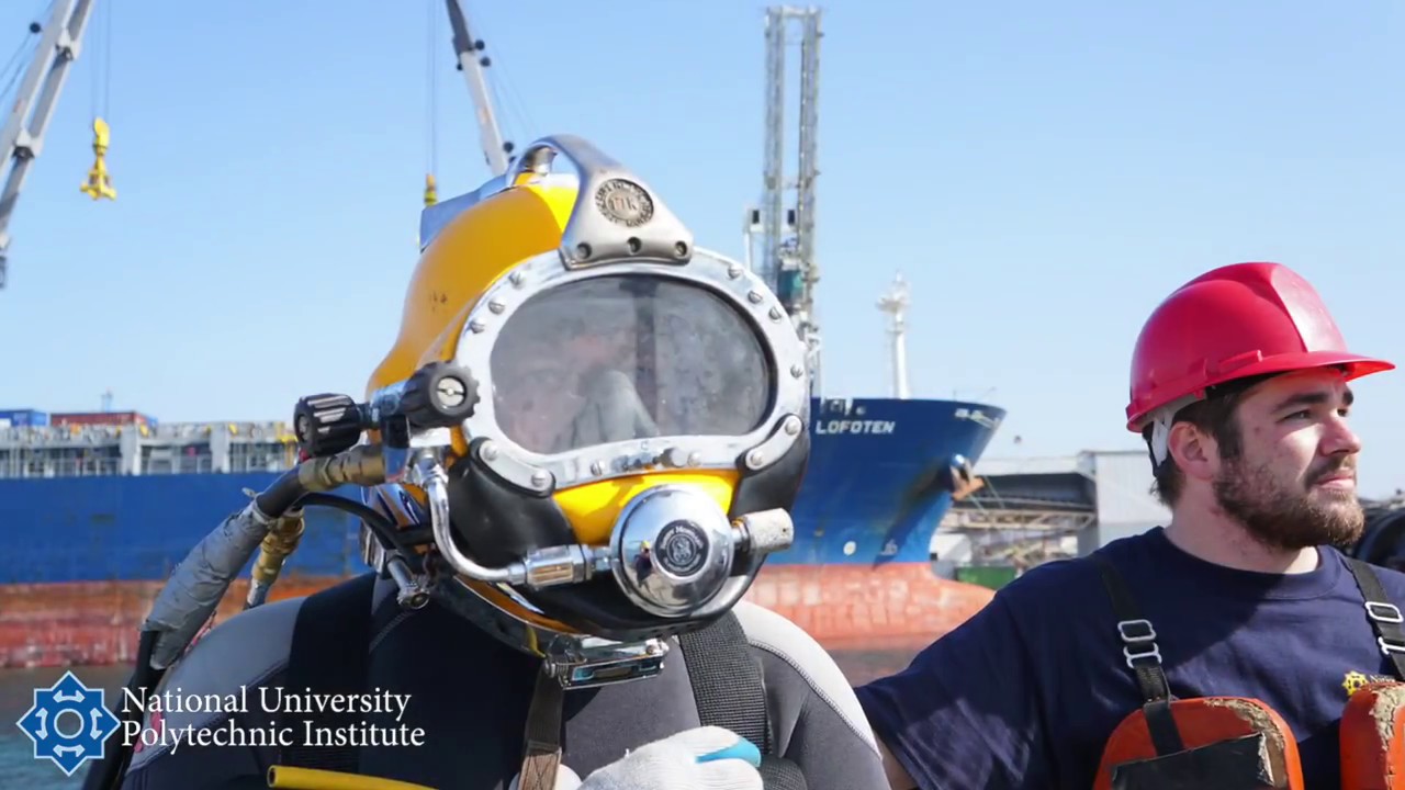Commercial Dive Training at the 10th Avenue Terminal Pier - YouTube