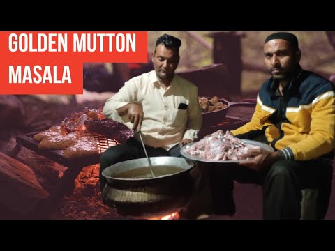 Jaipur ka Famous Golden Mutton Masala | Golden Mutton Recipe | Mutton ...