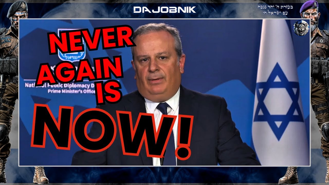 Israeli Spokesman David Mencer: 'Never Again Is Now' | Urgent Update ...