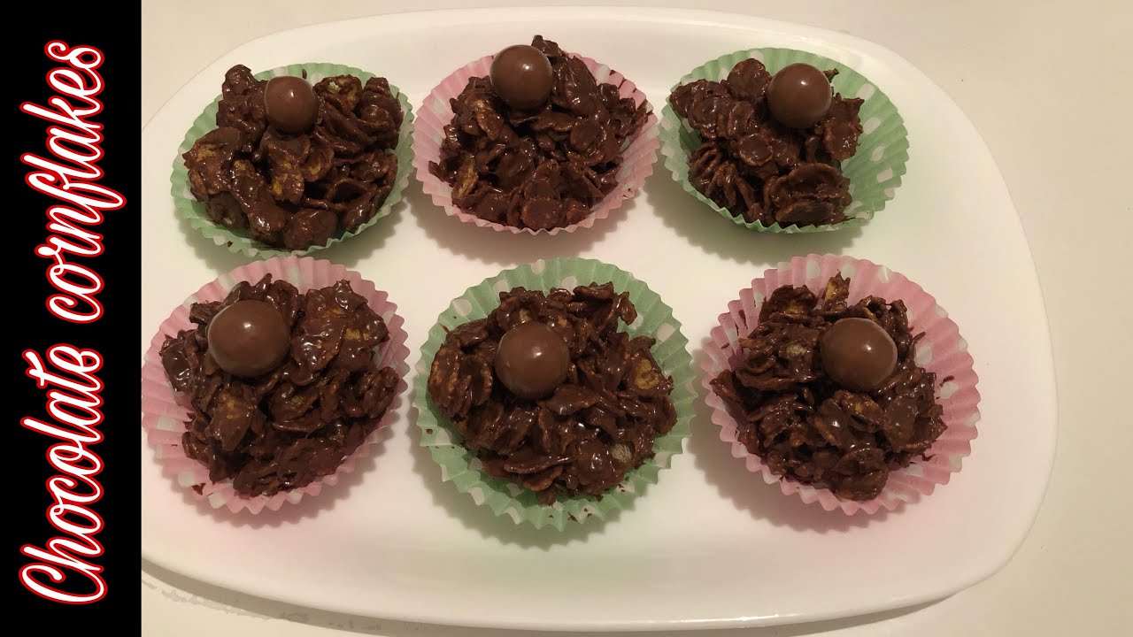 How to make chocolate cornflake|Chocolate flake| Easy delicious ...