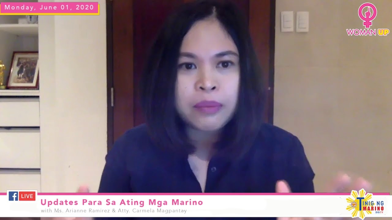 Updates Para Sa Mga Marino - with Ms. Arianne Ramirez & Atty. Carmela ...