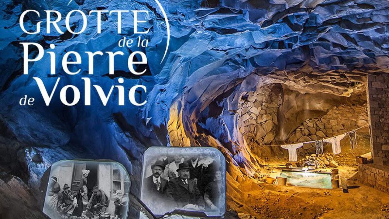 La Grotte de la pierre de Volvic - YouTube