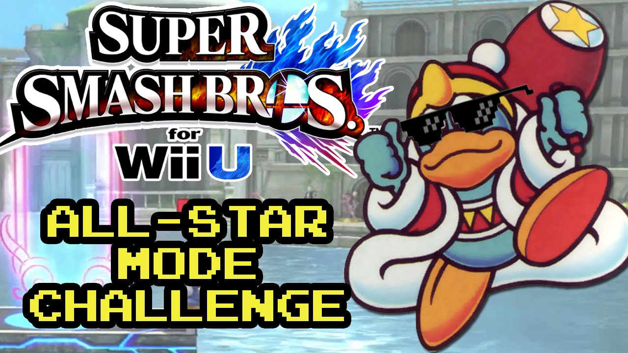 Super Smash Bros Wii-U - All-Star Mode CHALLENGE - (Game Challenge ...