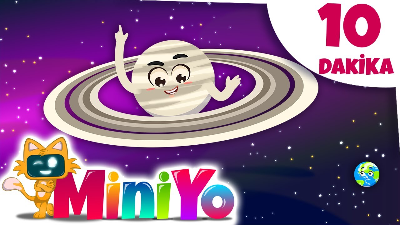 Satürn Şarkısı + Daha Fazla Çocuk Şarkısı | Miniyo - YouTube
