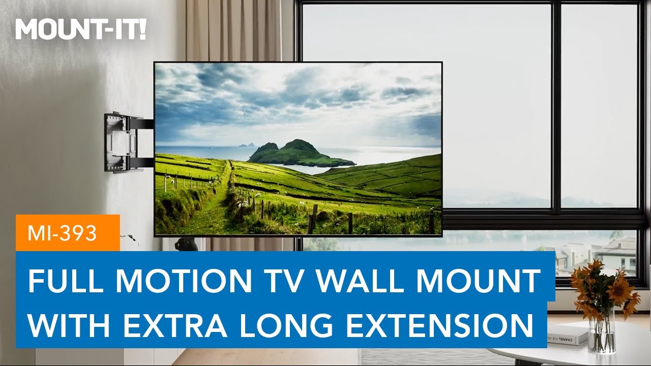Extra Long Extension Tv Mount 36" Extension Articulating TV Mount 49"