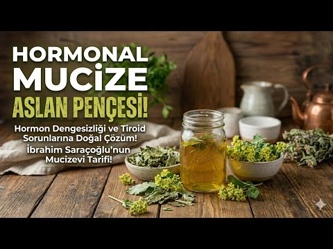 Hormonları Dengeleyen Mucize Kür: Testere Dişli Aslan Pençesi! 🌿 (İbrahim Saraçoğlu Tarifi)