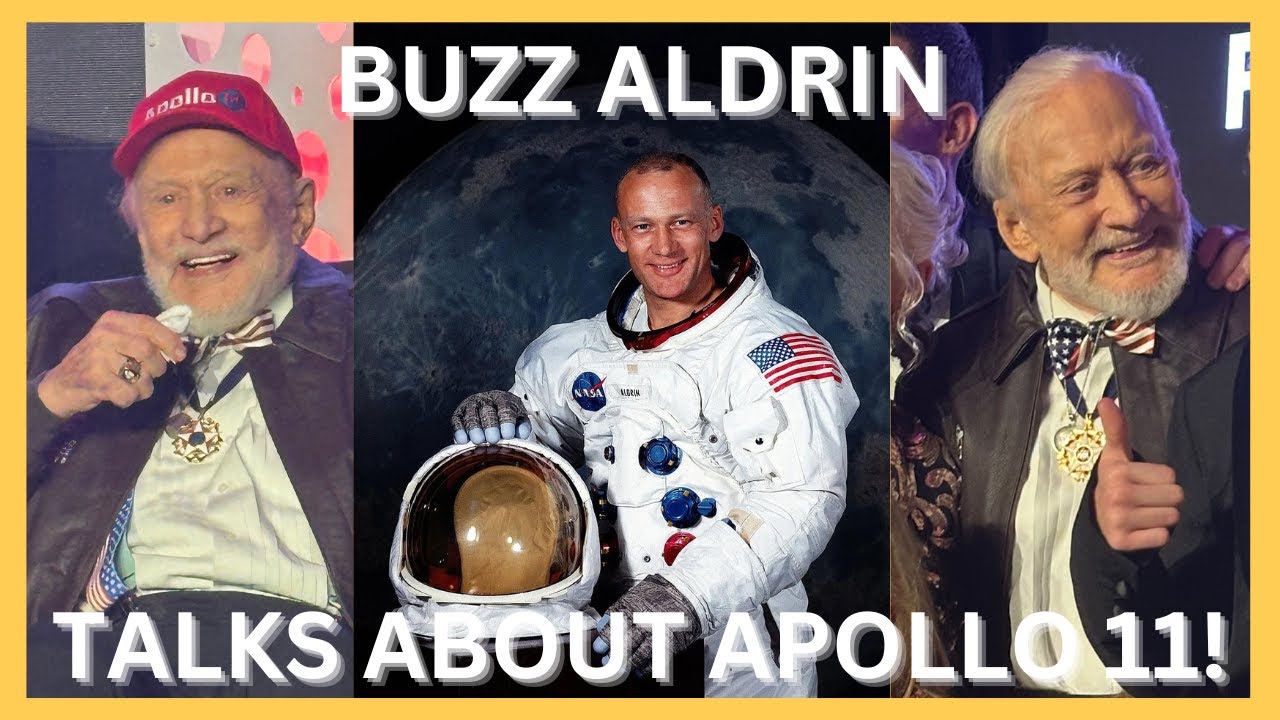 Buzz Aldrin Remembering Apollo 11 | 55th Anniversary Celebration | San ...