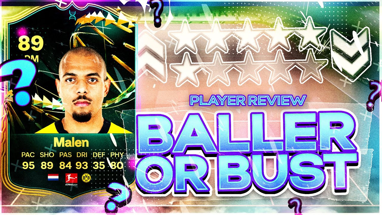 Evolution Malen FC24 Player Review! / Baller or bust!? - YouTube