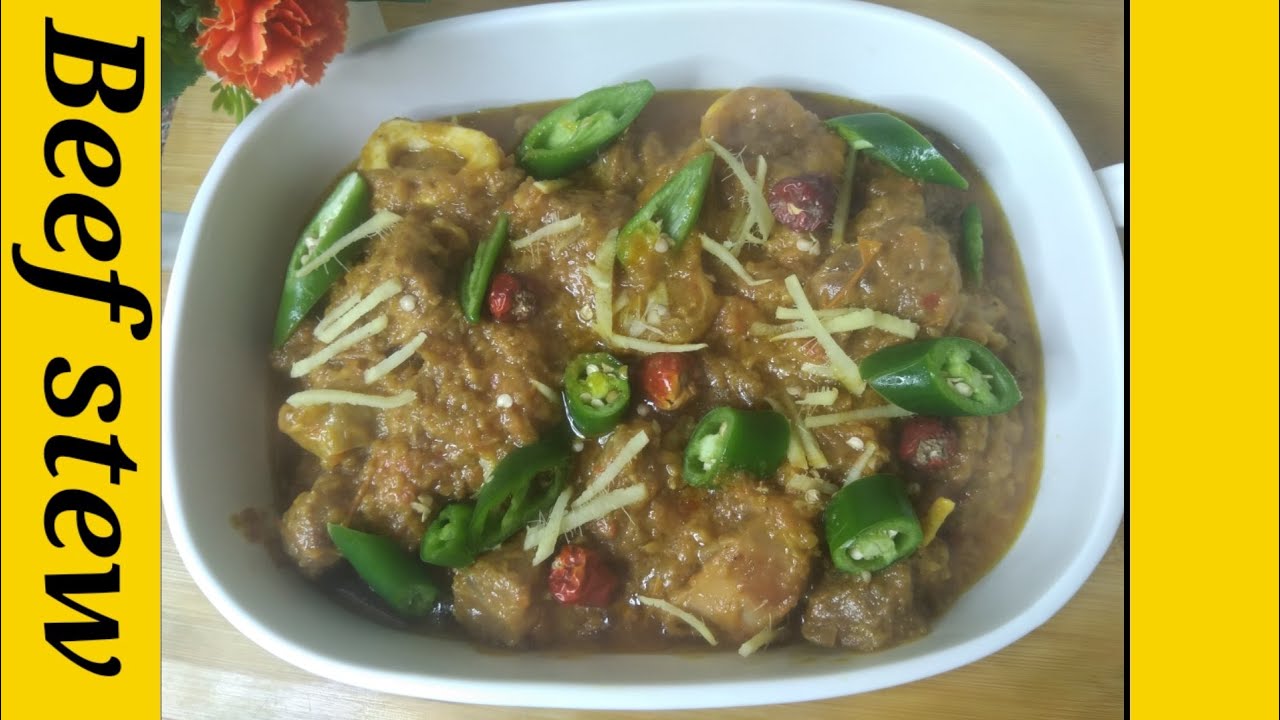 Beef stew recipe || Pakistani mom's life || - YouTube