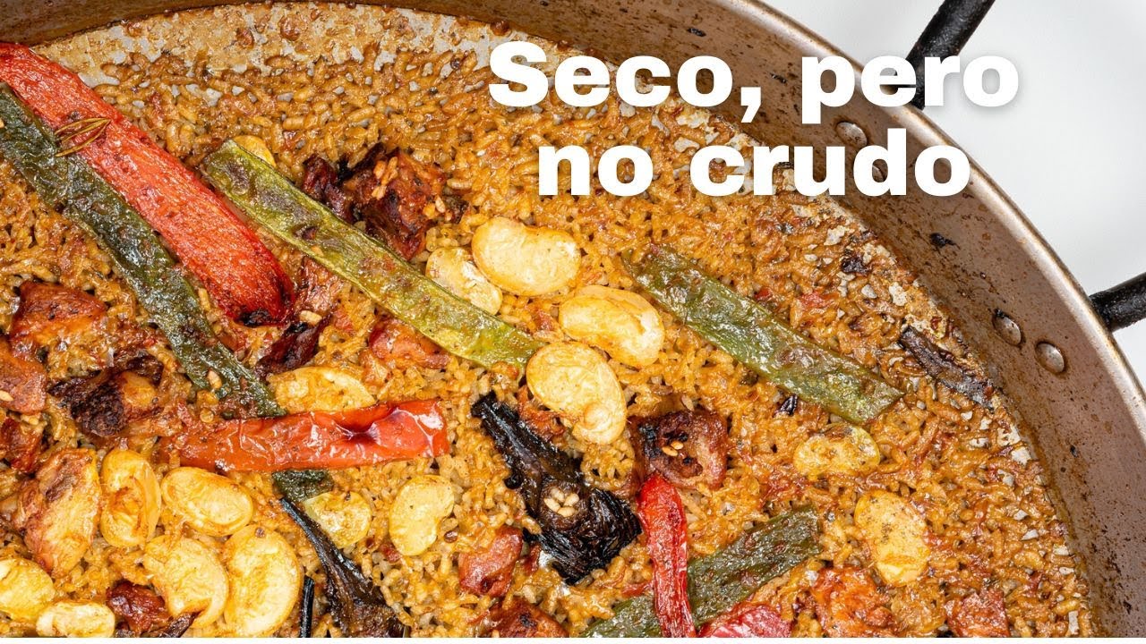 Paella Valenciana ¡Como hacer el arroz en su punto! - YouTube