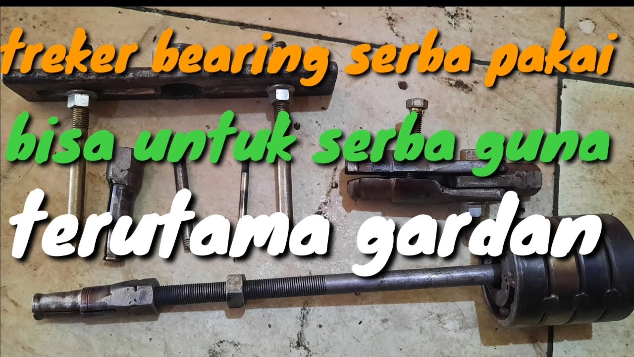 BIKIN TREKER BEARING/KELAHAR GARDAN MOTOR METIC DAN PERAKTEK NYA - YouTube