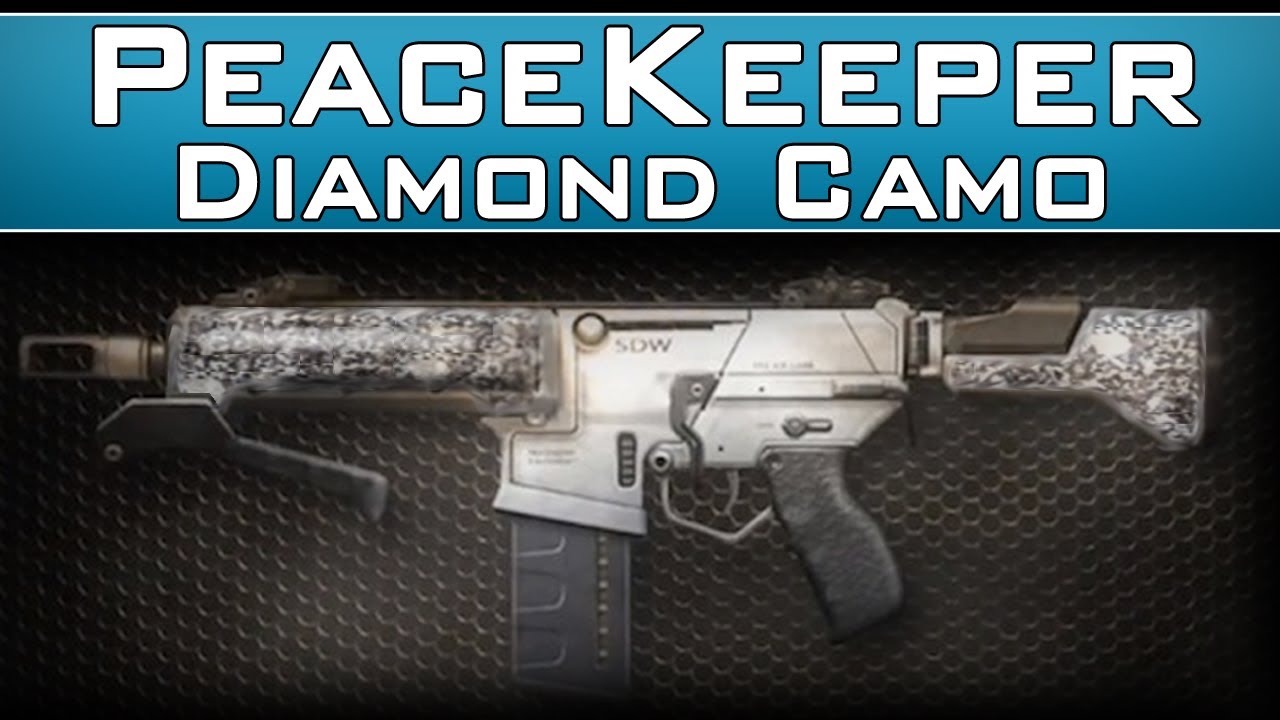 Black Ops 2 Peacekeeper DIAMOND Camo - DLC Weapon - YouTube