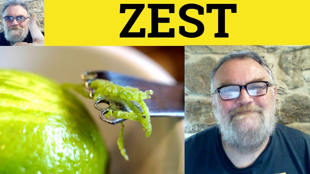 🔵 Zest Meaning - Zest Defined - Zest Examples - Zest Definition - Zest ...