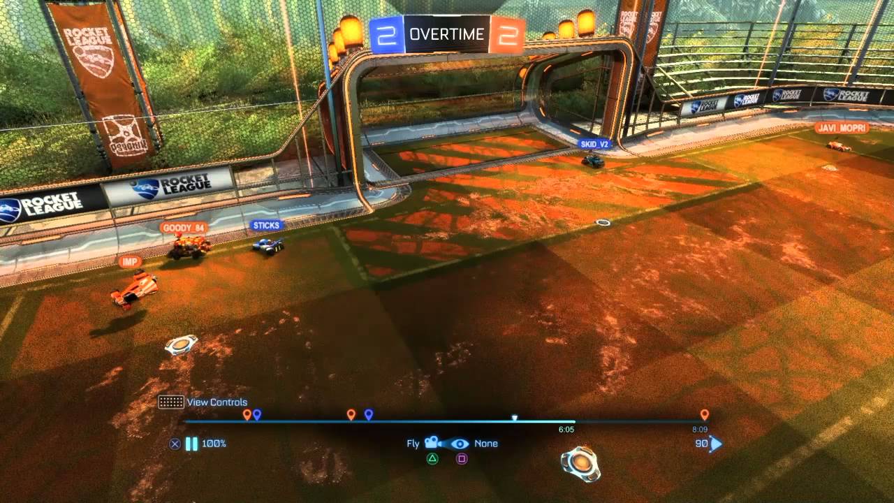 RL Overtime Epic Save - YouTube