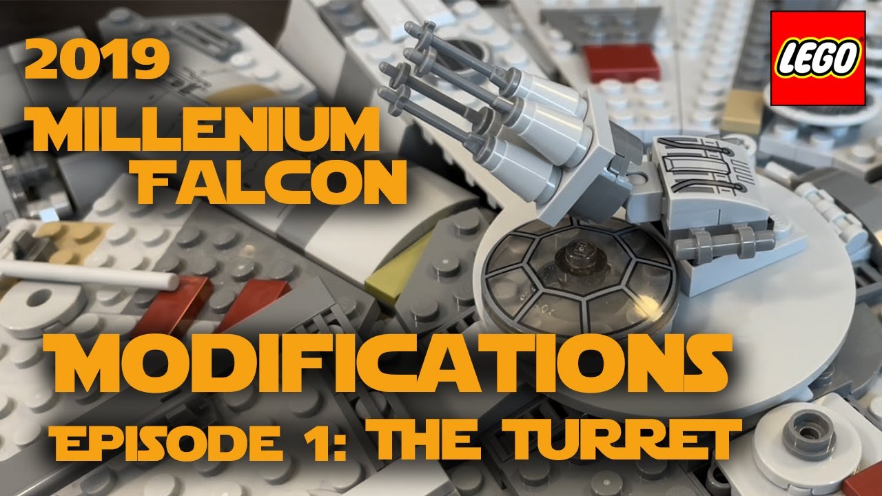 2019 Millenium Falcon mods, Episode I: The top turret - YouTube