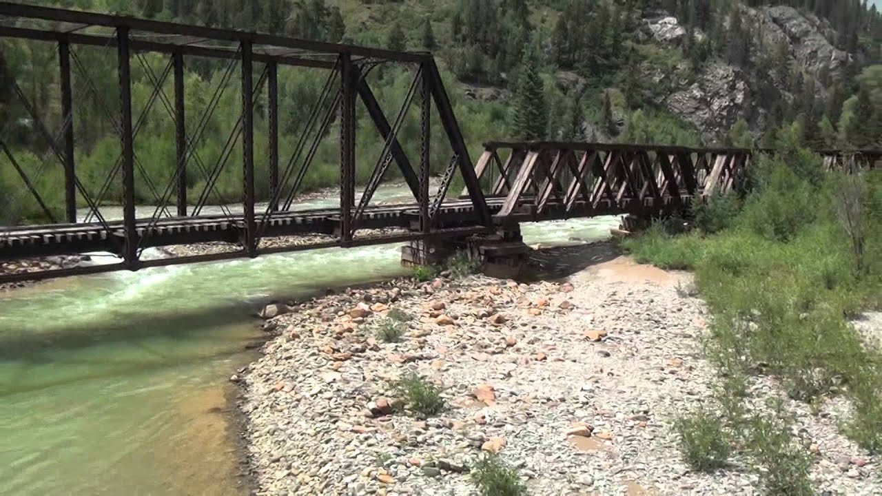 Animas River 11 Days after Silverton Spill - See Yellow Caked ...