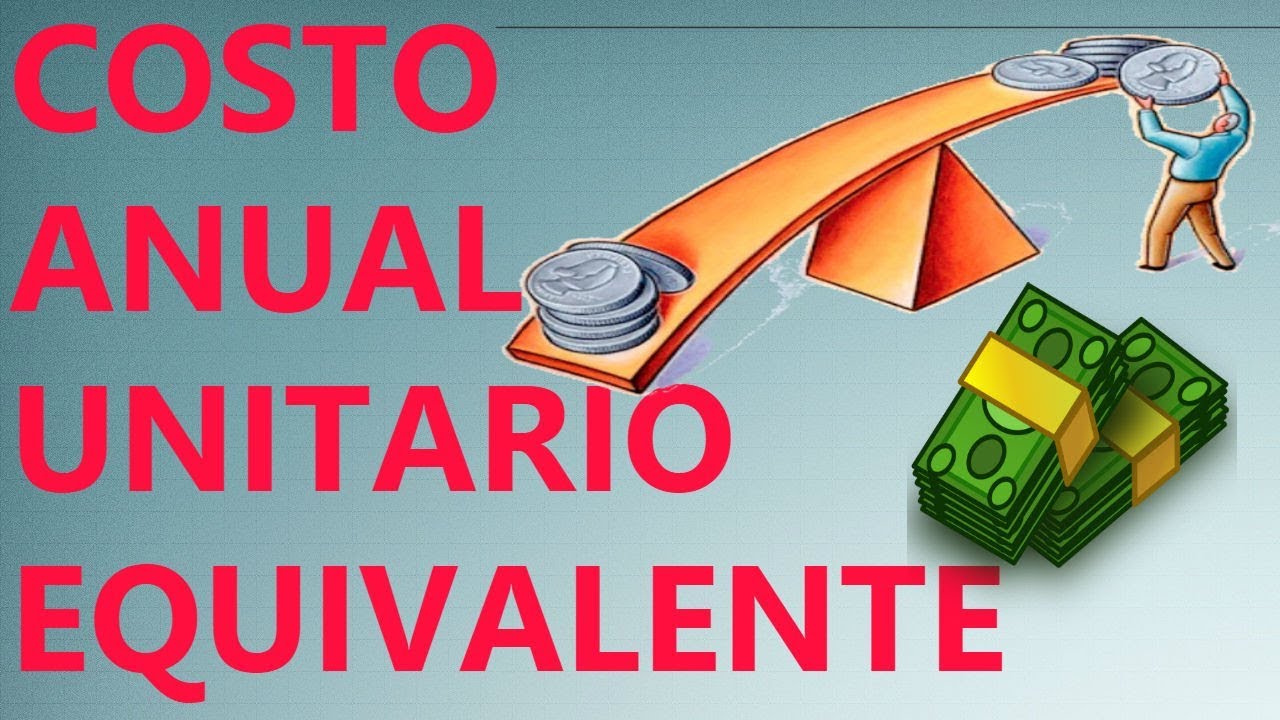 EL COSTO ANUAL UNITARIO EQUIVALENTE (CAUE) - YouTube